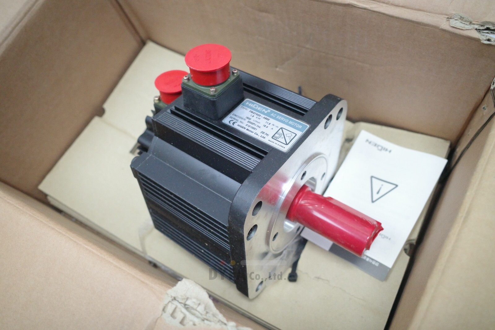 HIGEN MOTOR NNB FMATN20-AB00 1.8KW AC SERO MOTOR MOT-I-3443=3M35 | eBay