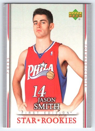 2007-08 Upper Deck First Edition Jason Smith #220 Philadelphia 76ers ...