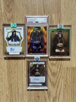 WWE Lot Of 4 Tatum Paxley Cards (Rookie Auto, PSA 9, /25 NT, Cactus ...
