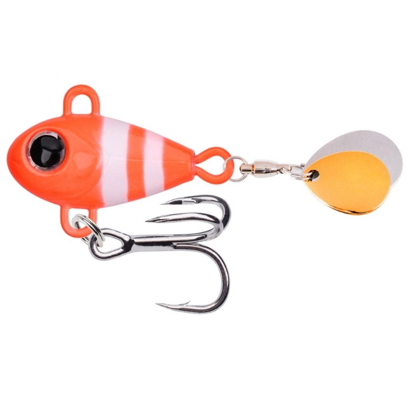 Heavy Type Metal Fishing Lures Advanced Hydrodynamic Profile Intense ...