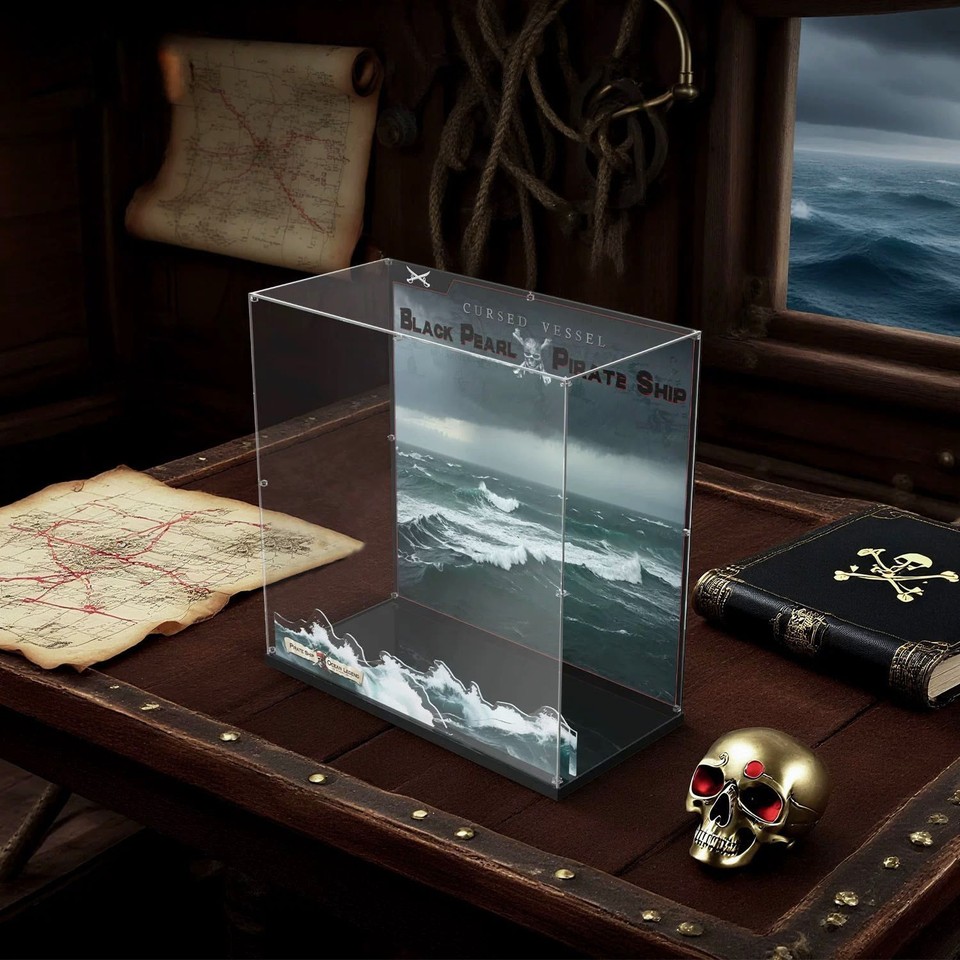 High-level Display Case For LEGO 10365 Captain Jack Sparrow's Pirate ...