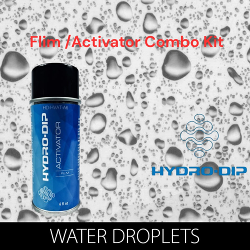 Hydro Dip Film Activator Combo Kit HD-I450 Water Droplets | eBay