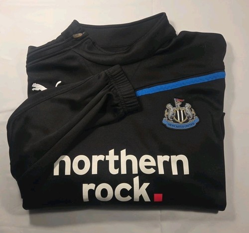 Newcastle United Men's Puma Long Sleeve Sweatshirt Fleece Sz. XL | eBay