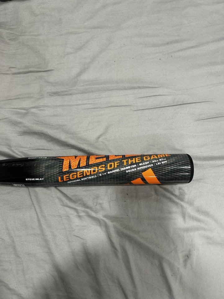 Adidas Melee Orange 27 Ounce end load 12 Inch Barrel | eBay