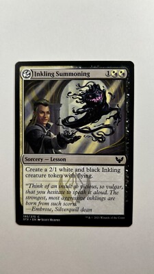 MTG Strixhaven School of Mages Inkling Summoning 195/275 Magic the ...