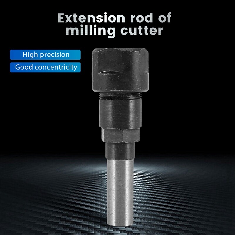 1/2 Inch Shank Bits Router Collet Extension Chuck Rod Engraving ...