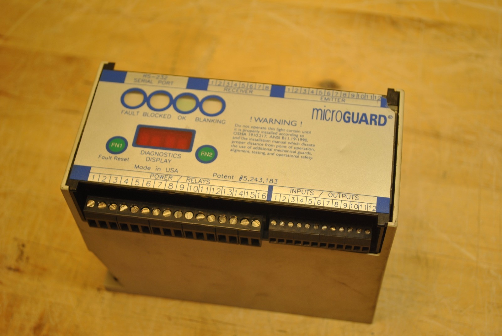 Pinnacle MicroGuard Safety Light Curtain Control Box | eBay
