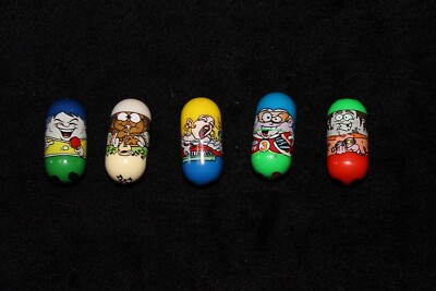 Asst. Mighty Beanz - Set of 5. Includes Spec. Edition Rev Head ...