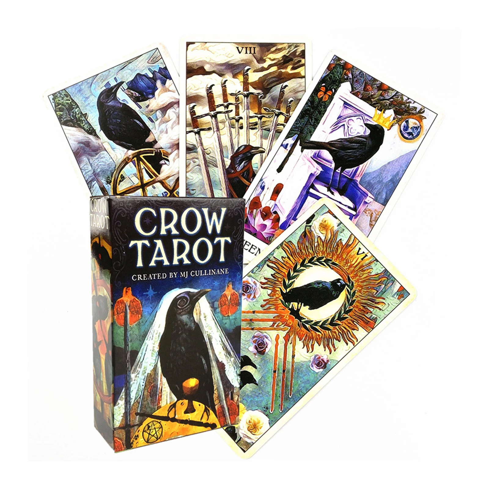 Murder of Crows Tarot Cards Divination English Version Fortune | eBay
