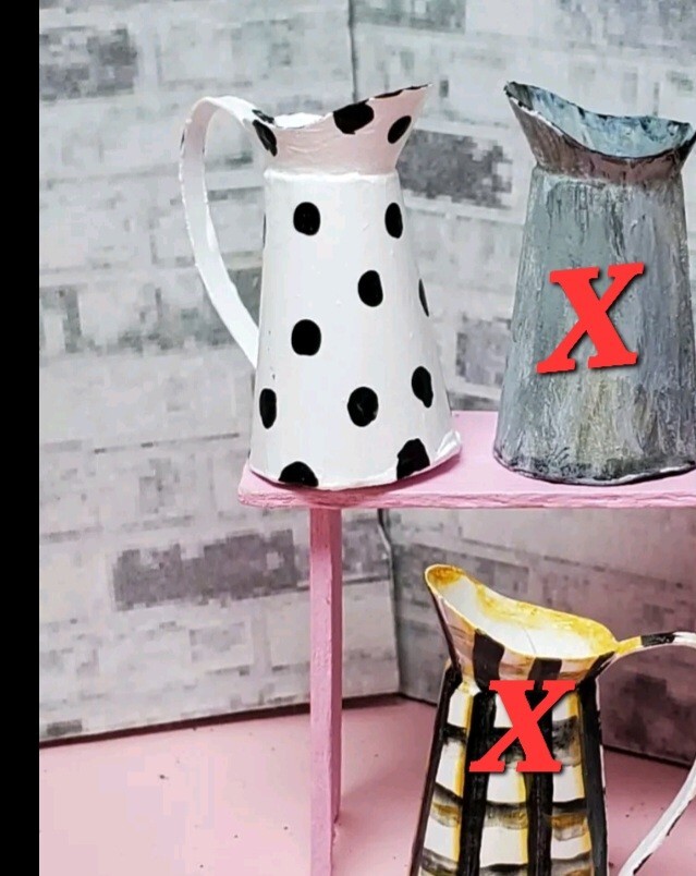 Miniature Dollhouse Furniture Biz French water pitchers 1 inch scale | eBay