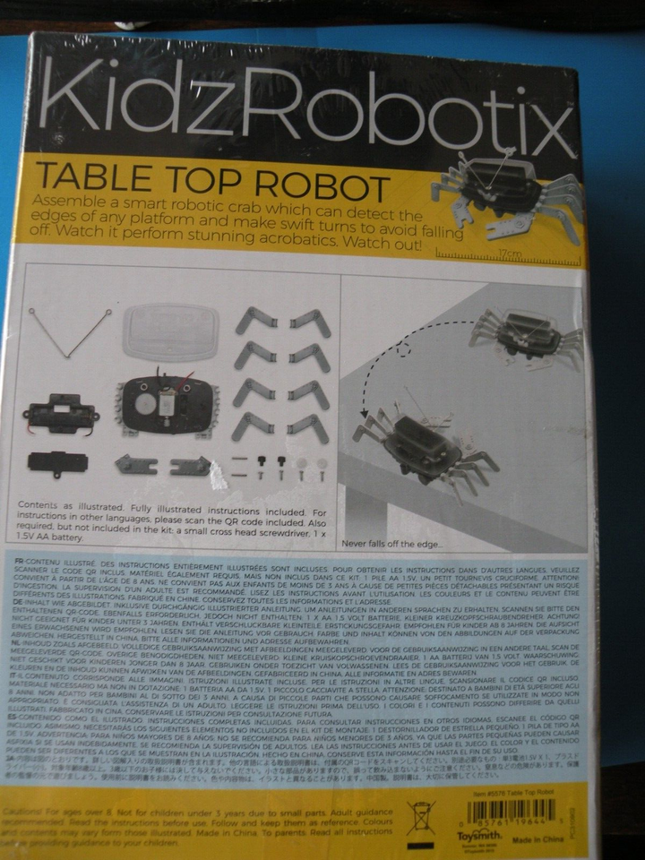 4M 5576 Table Top Robot Kidzrobotix STEAM In Sealed Box New H9 ...