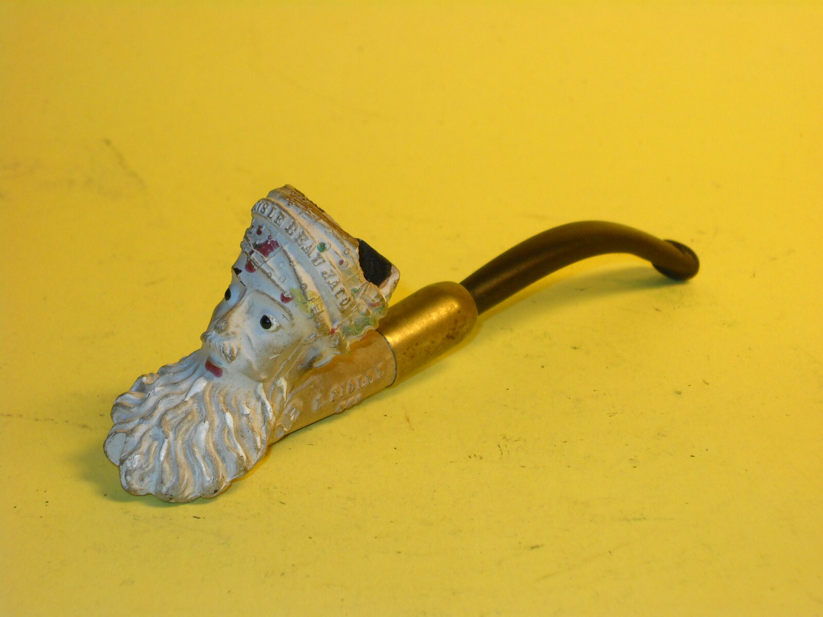 Antique French Smoking Pipe L. Fiolet "Jacob"... | eBay