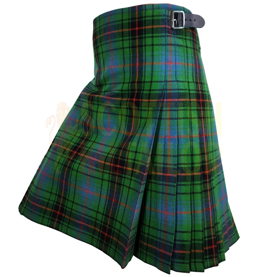 Scottish Handmade Traditional Davidson Clan Ancient Tartan Kilt Custom ...