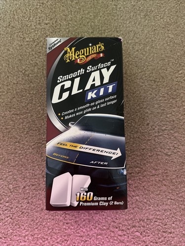 Meguiar's Smooth Surface Clay Kit Safe and Easy Car Claying Like Glass Finish | eBay