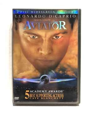 The Aviator DVD 2004 Leonardo DiCaprio And Cate Blanchett (EXCELLENT ...