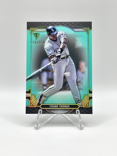Frank Thomas 2022 Topps Triple Threads RARE #/150 AQUAMARINE PARALLEL ...