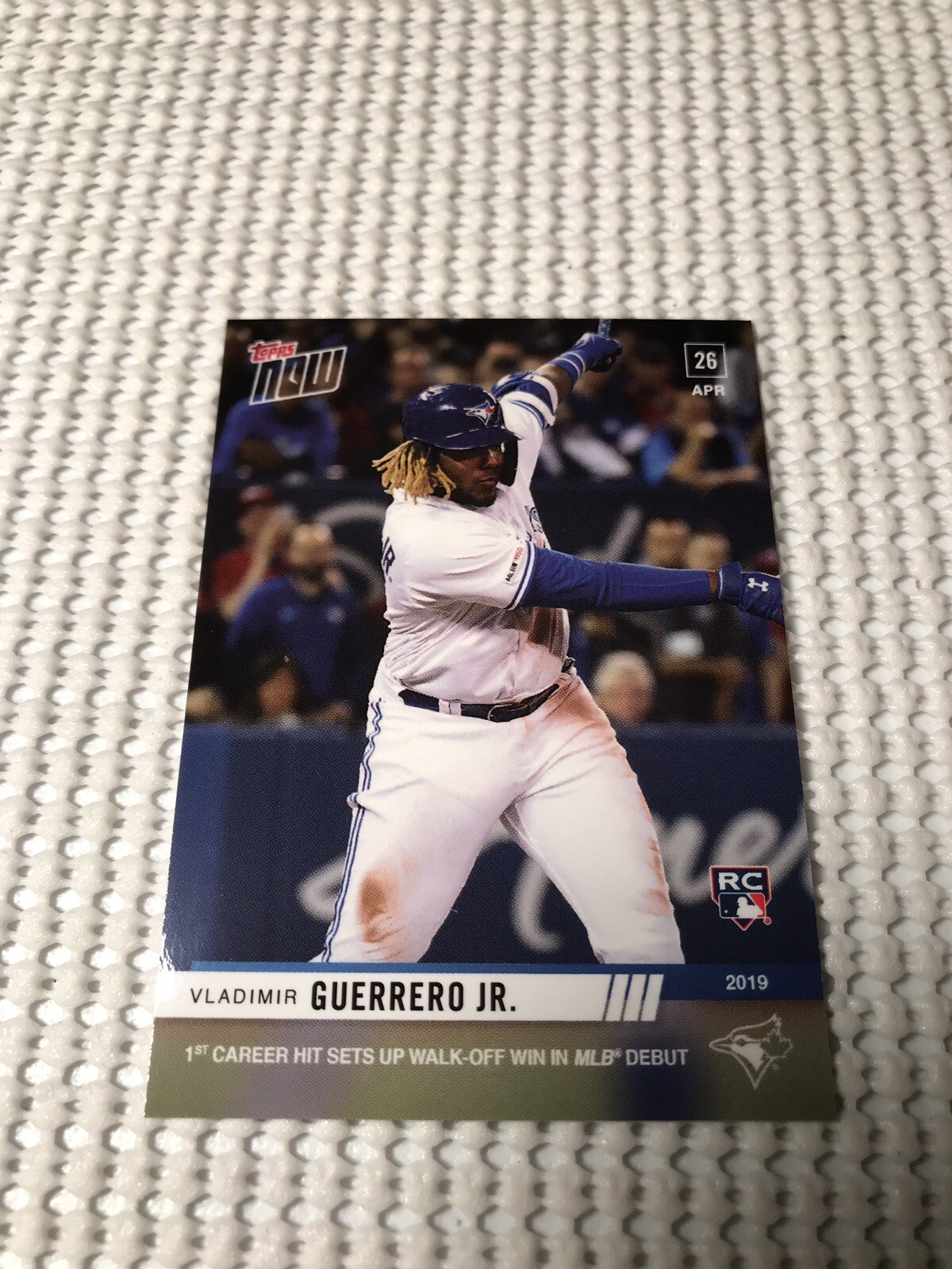 2019 Topps Now Vladimir Guerrero Jr. #137 ROOKIE CARD RC Vlad Blue Jays ...