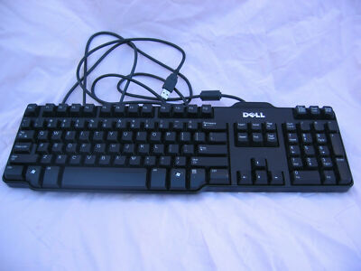 Dell L100 Slim USB Wired Keyboard DP/N 0RH659 Black Color-Volume ...