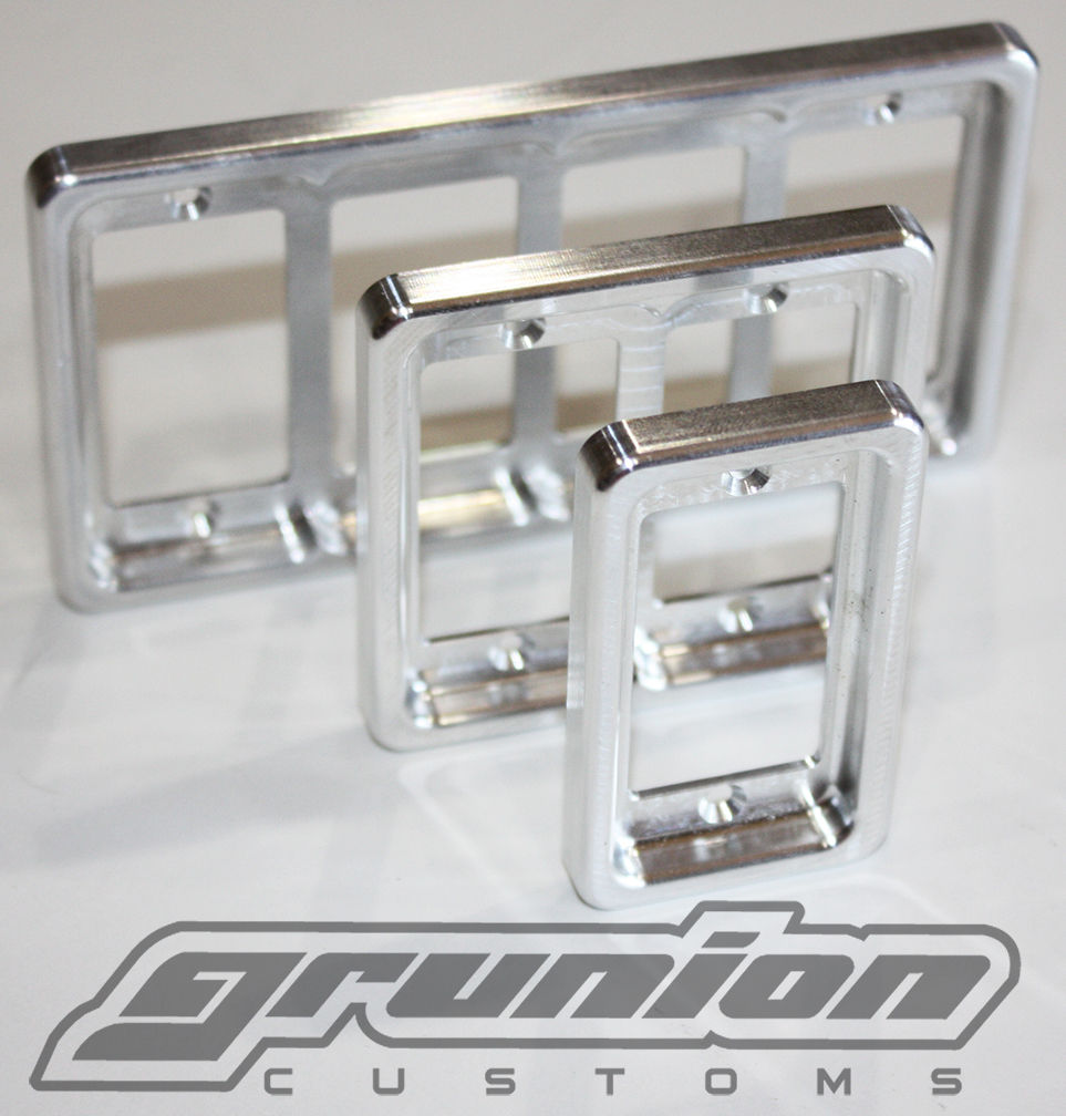 Rocker Switch Bezel Contura Carling Panel Raw Machined Billet Marine ...