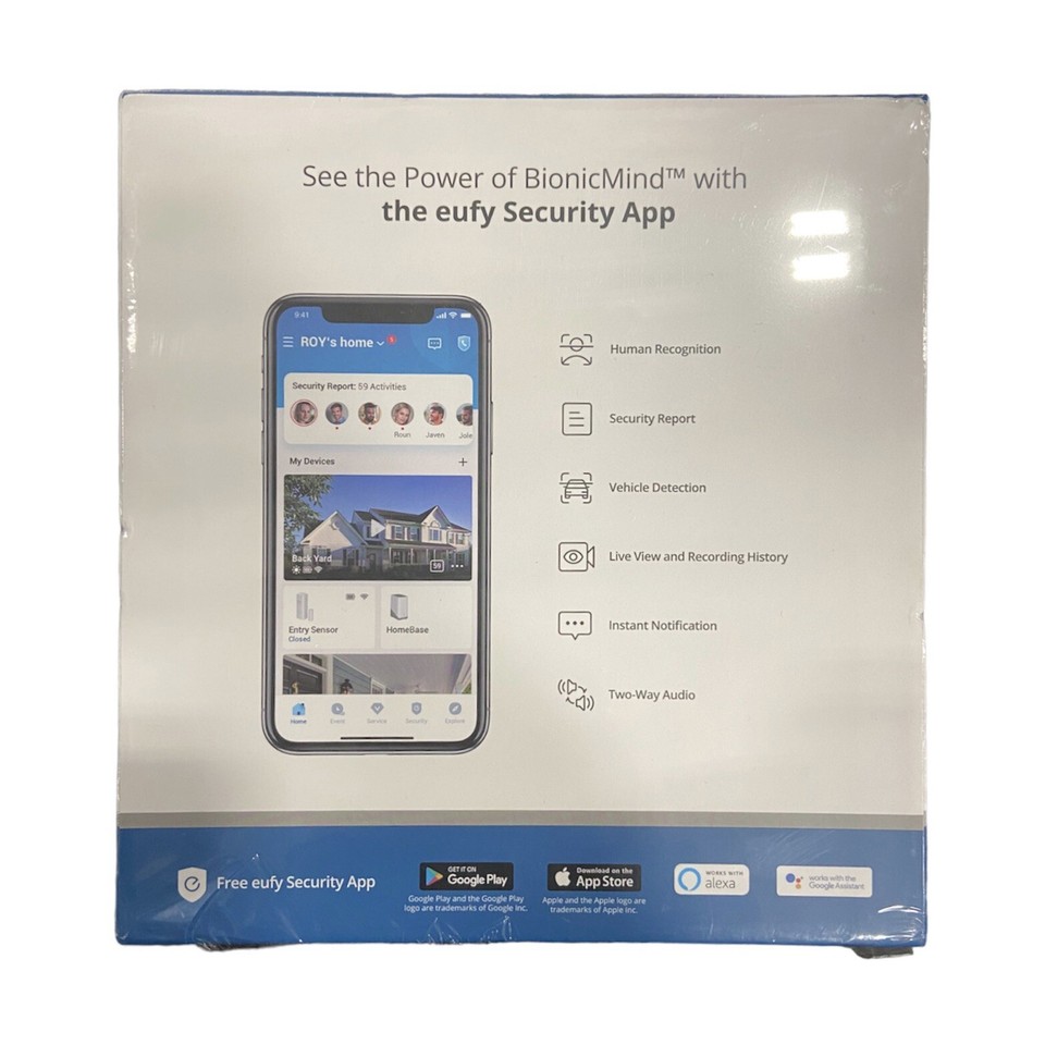 Eufy Security EufyCam 3 6 Camera Indoor Outdoor Wireless 4K Security ...