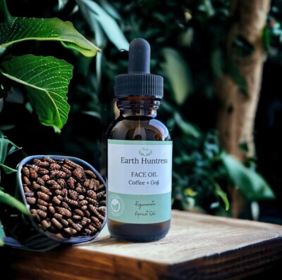 Natural face oil. Coffee + Goji + Apricot. 50ml. | eBay