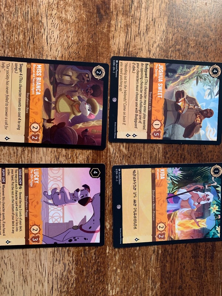 A group of 10 Into the Inkland Disney Lorcana | eBay