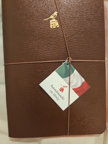 Bieffe Hand Made ITALY 3x Stationary Journal Diary Notebook Agenda ...