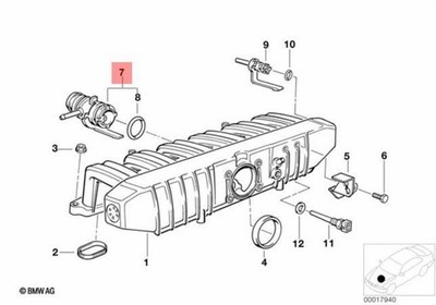 Genuine BMW E34 E36 Sedan Cooling System Connector OEM 11611730265 | eBay