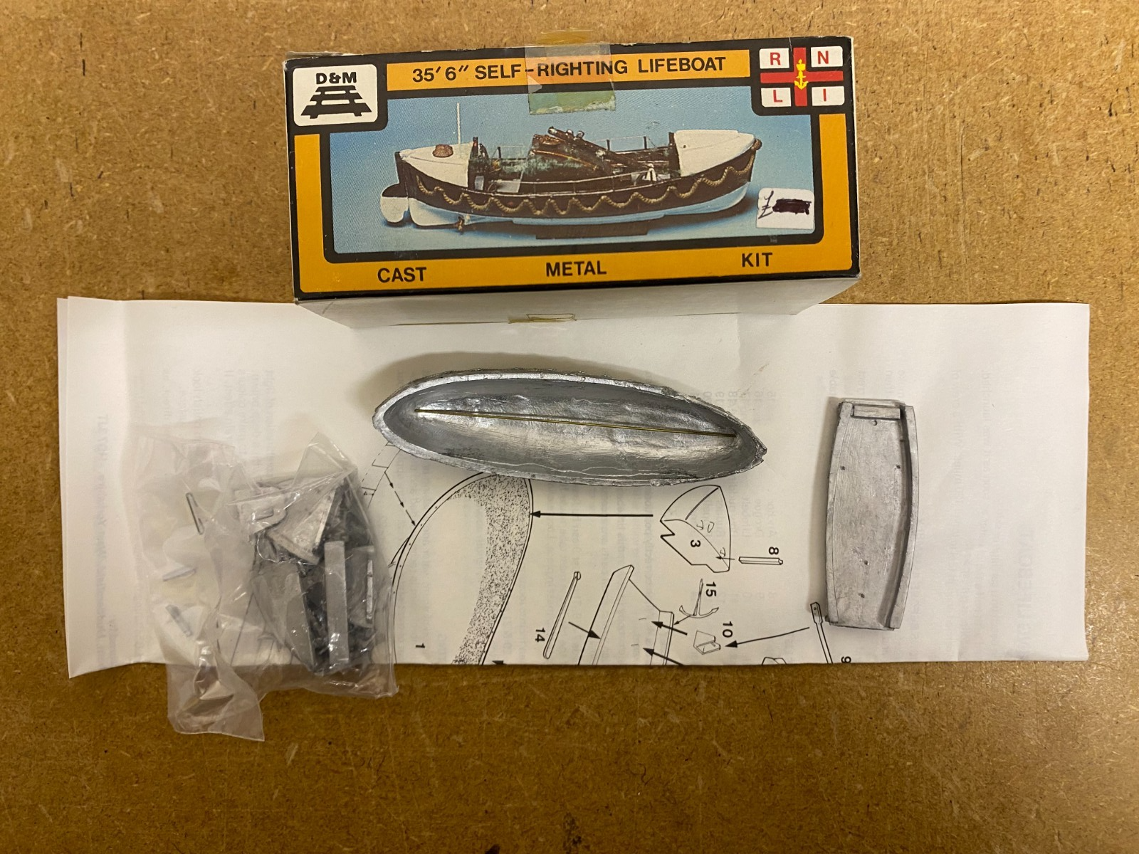 D & M - 35' 6'' SELF - RIGHTING LIFEBOAT - KIT NO LB7 - RARE | eBay