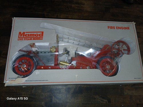 Mamod Live Steam Fire Engine Ladder Truck Original Box 1992 FE 1 | eBay ...