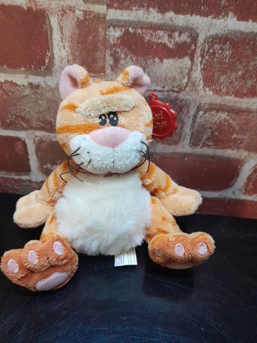 Vintage Keel Toys Petropolis Chibi Ginger Tabby Cat Kitty Kitten Soft ...