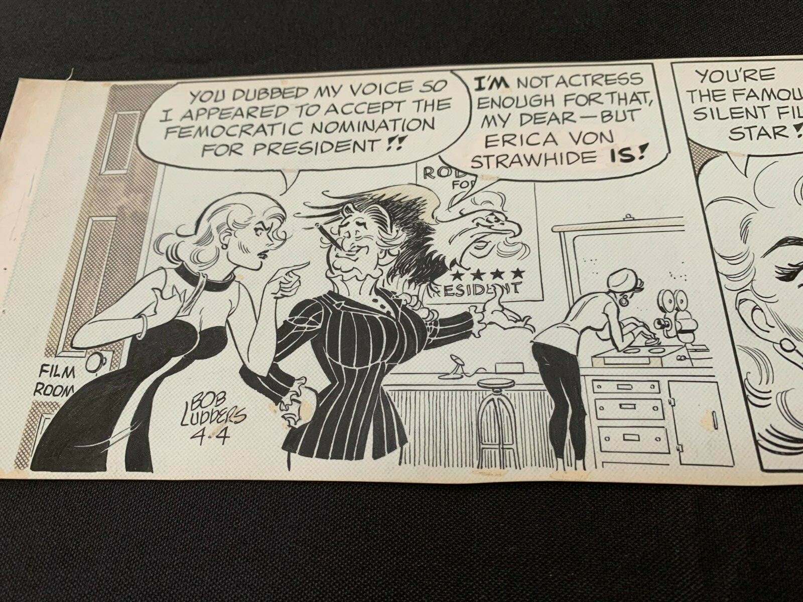 #680404 ROBIN MALONE Original Daily Strip Art by Bob Lubbers April 4 ...