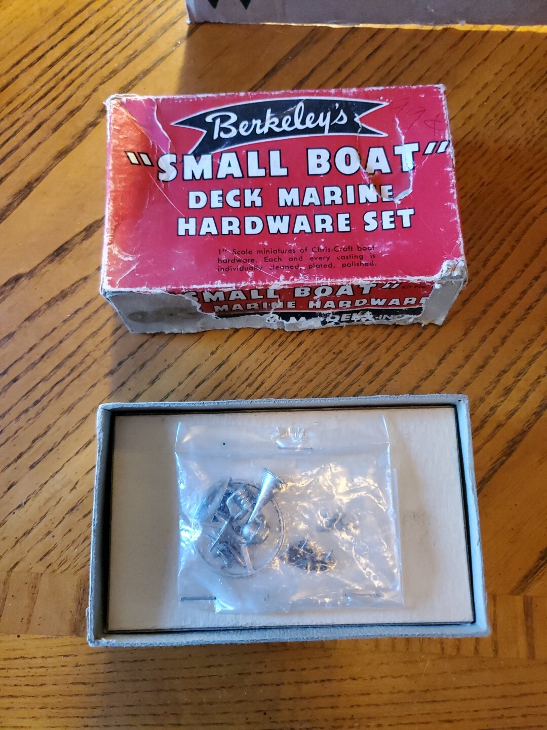 Vintage Berkeley's small boat deck hardware model boat 1" scale Chris ...