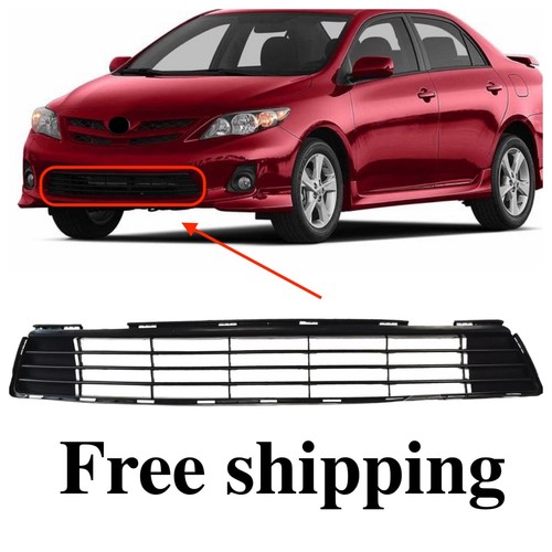 Fits Toyota Corolla 2011-2013 Front Lower Center Textured Bumper ...
