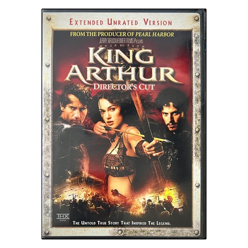 King Arthur (DVD, 2004) Director’s Cut Extended Unrated Version - NEW ...