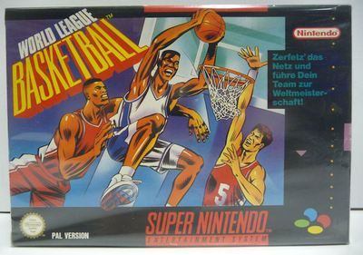 WORLD LEAGUE BASKETBALL - SNES SUPER NINTENDO PAL VERSION BOXED | eBay