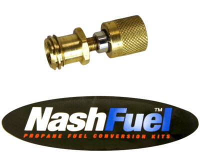 1-1/4" Female Forklift Male Acme 1-5/16" Female POL Brass Propane Fill ...