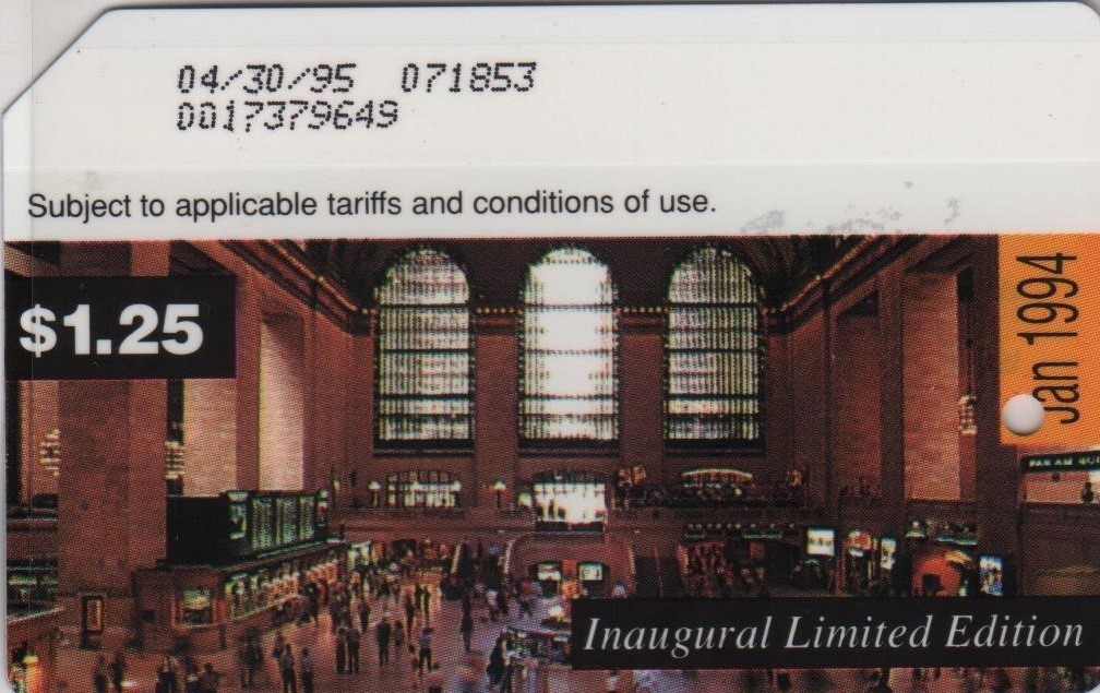 Metrocard Inaugural limited edition. | eBay