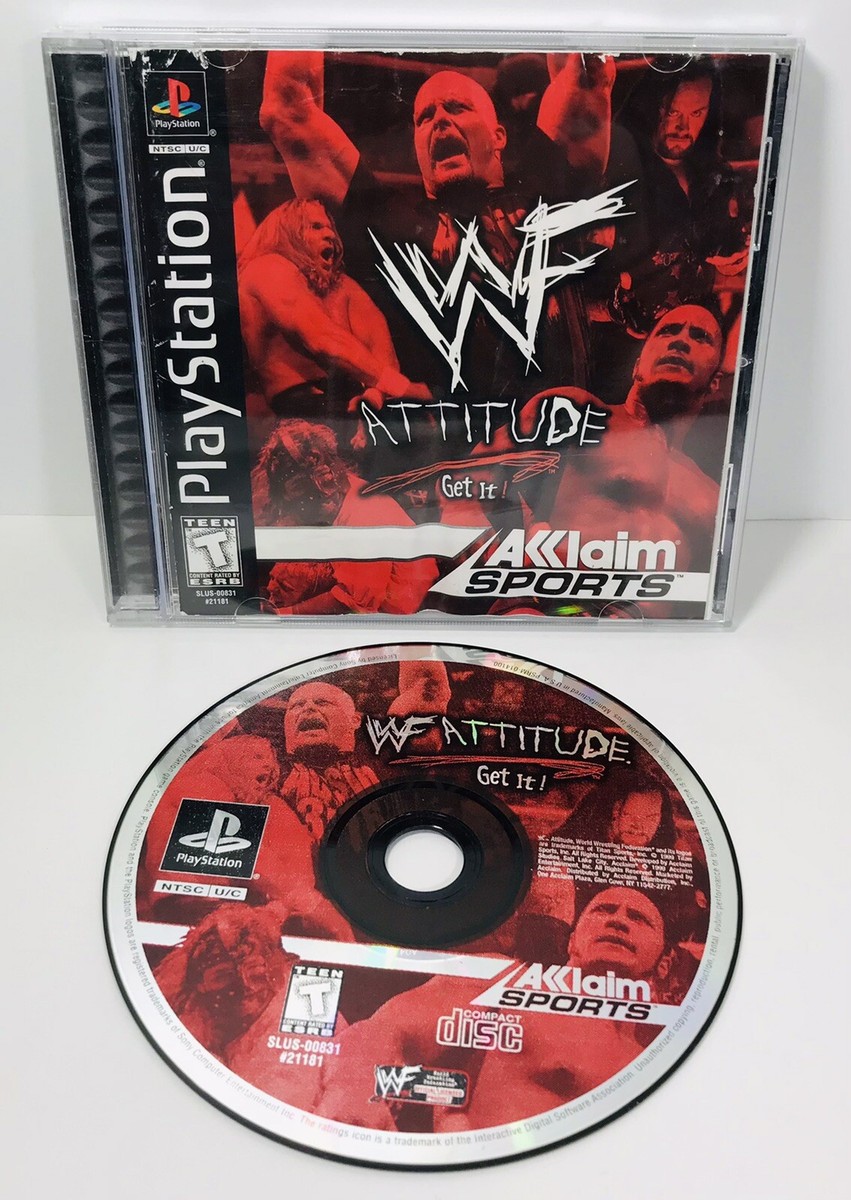 Wwf Attitude Get It Game For Playstation Complete The WWF Attitude