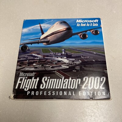 Microsoft Flight Simulator 2002 Professional Edition (PC, 2001 ...