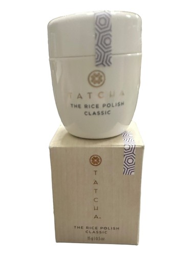 Tatcha The Rice Polish – Classic Foaming Enzyme Powder New in Box . 15 ...