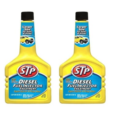 (Lot of 2) Diesel Fuel Injector Treatment (20oz each) STP 200168W | eBay