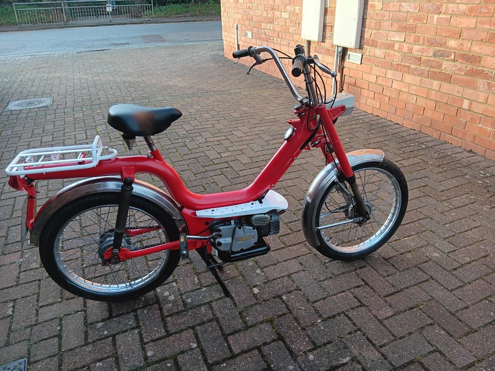 1977 Vintage Moped NVT 49cc Red Model - Bike Years - 1970s
