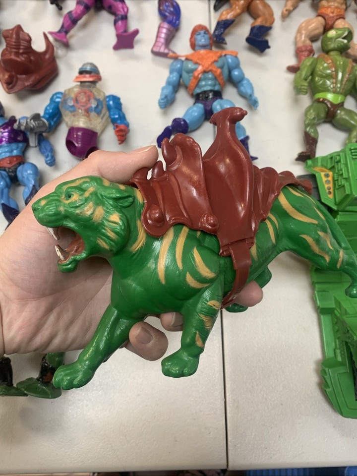 Giant Vintage Beater Masters Of The Universe Figure Lot(Mattel,He-Man ...
