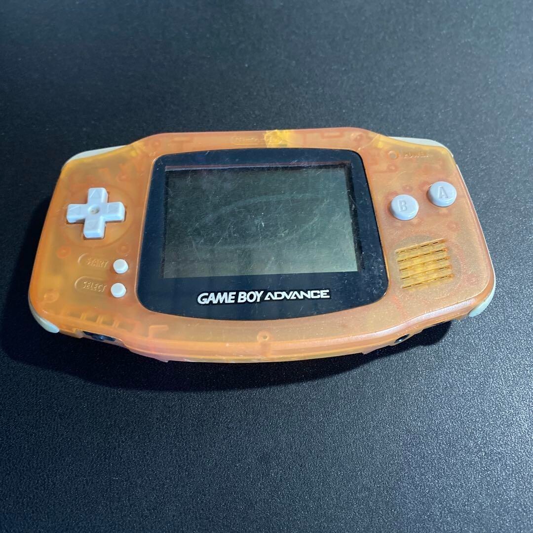 Junk Nintendo GameBoy Advance for parts Console System GBA Orange Japan ...