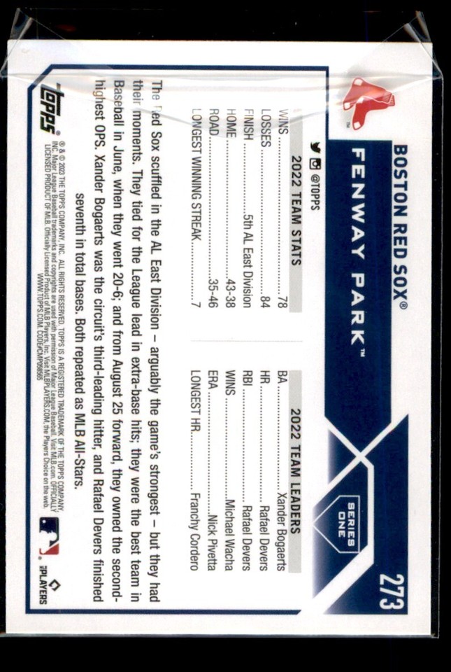 2023 TOPPS BIG LEAGUE XANDER BOGAERTS SAN DIEGO PADRES #273 | eBay