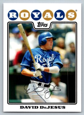 2008 Topps #208 David DeJesus | eBay