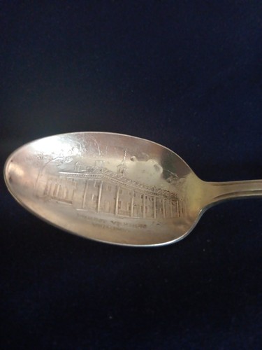 Vintage George Washington Mt. Vernon Virginia Silver Plate Spoon Wm ...