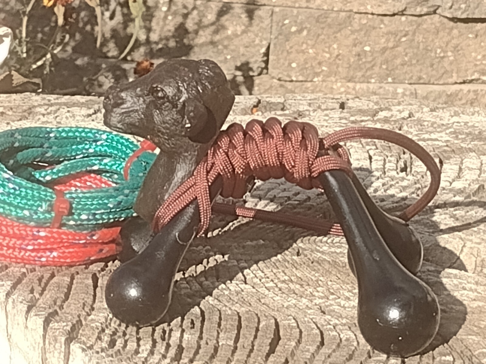 MICRO CALF ROPING DUMMY w/ 2-Chicken Ropes Roping Toy Head and Heel ...