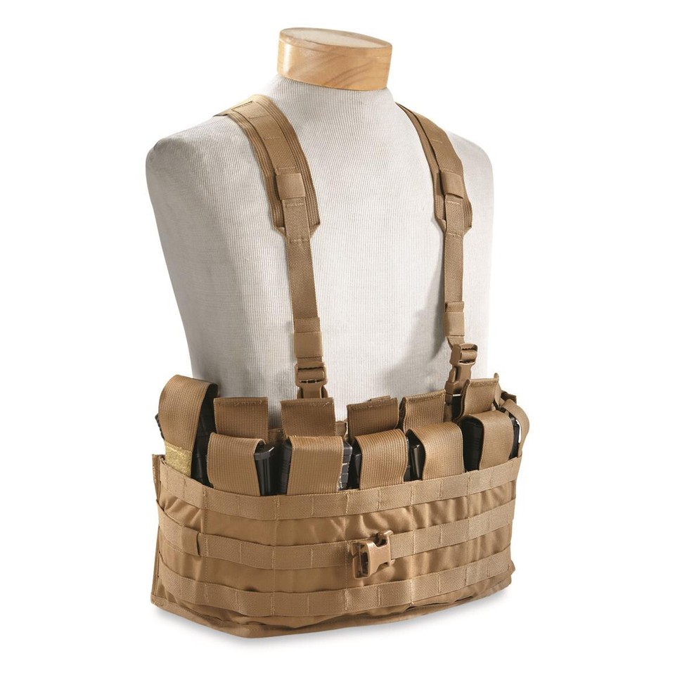 USMC Chest Rig, Tactical Assault Panel TAP Vest Ibiley W/ Repair Kit ...